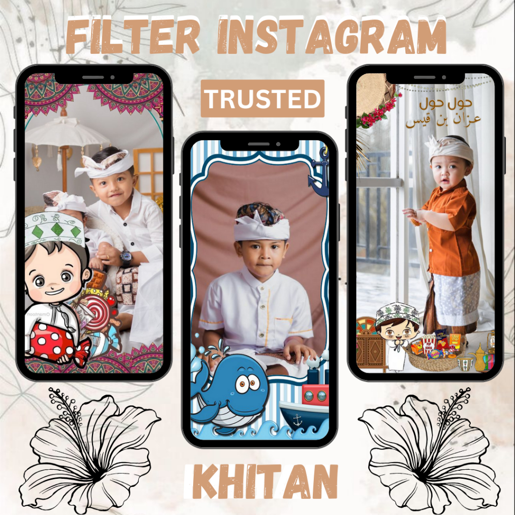 Jual FILTER INSTAGRAM KHITAN SUNATAN - JASA BUAT FILTER | Shopee Indonesia
