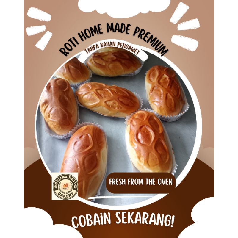 Jual Roti HomeMade Premium Rasa keju Crunchy Tanpa Bahan Pengawet ...