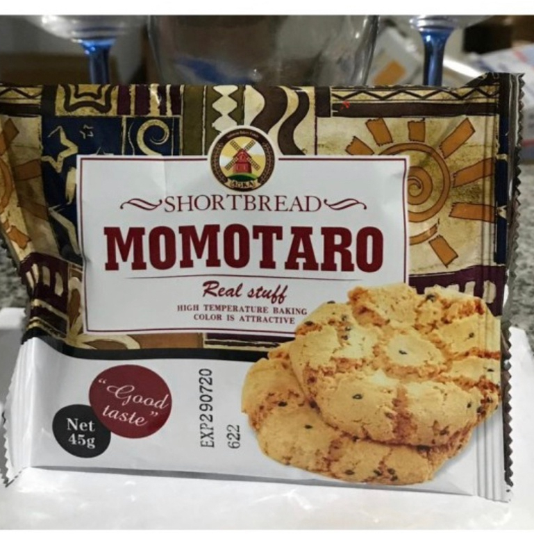 Jual 1PC MOMOTARO ROTI AOKA COOKIES BREAD PUFF PASTRY BISKUIT SARAPAN ...