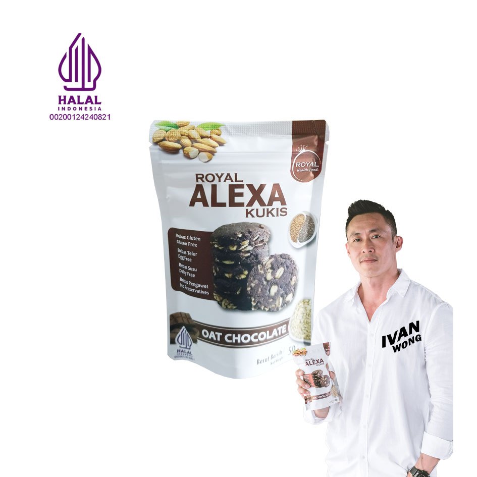 Jual Royal ALEXA Kukis (gluten free almond cookies) 50 Gr | Shopee ...
