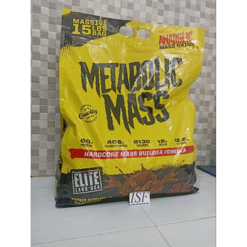 Jual Elite Labs Metabolic Mass 15 lbs Segel Elitelabs Metabolic Mass Gainer 15 lbs Weight Gainer ...