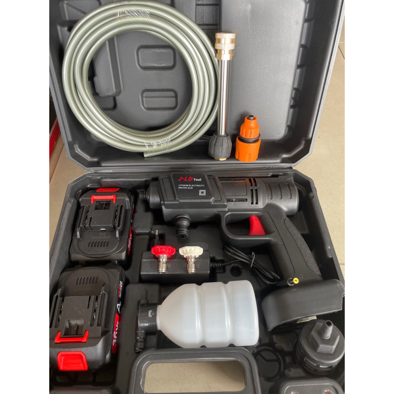 Jual jet cleaner cordless J.LD baterai 2pc 36v / mesin cuci mobi motor ...