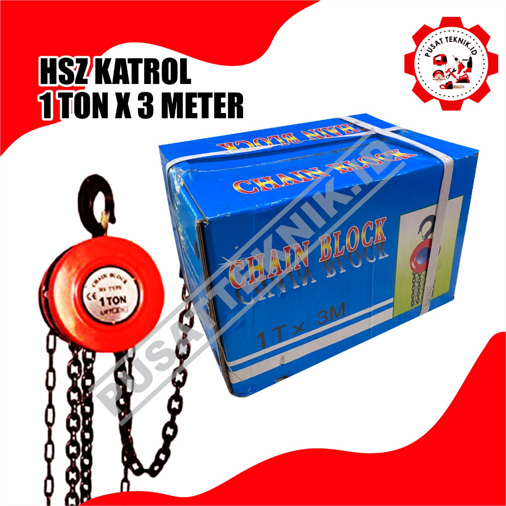 Jual CHAIN BLOCK HSZ 2T x 5M HSZ KATROL MULTIFUNGSI HOIST TAKEL KEREKAN 2TON X 5M | Shopee Indonesia