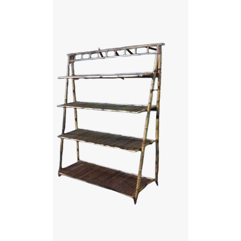 Jual Rak Bambu Lipat Estetik Ukuran Panjang 120cm Tinggi 165cm | Shopee ...
