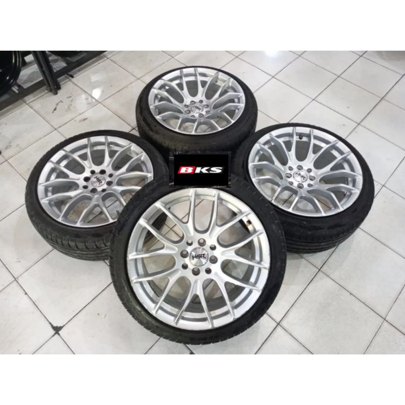 Jual Velg Bekas Racing Hsr Oster Ring 17 pcd 4x100/114.3 + Ban | Shopee Indonesia