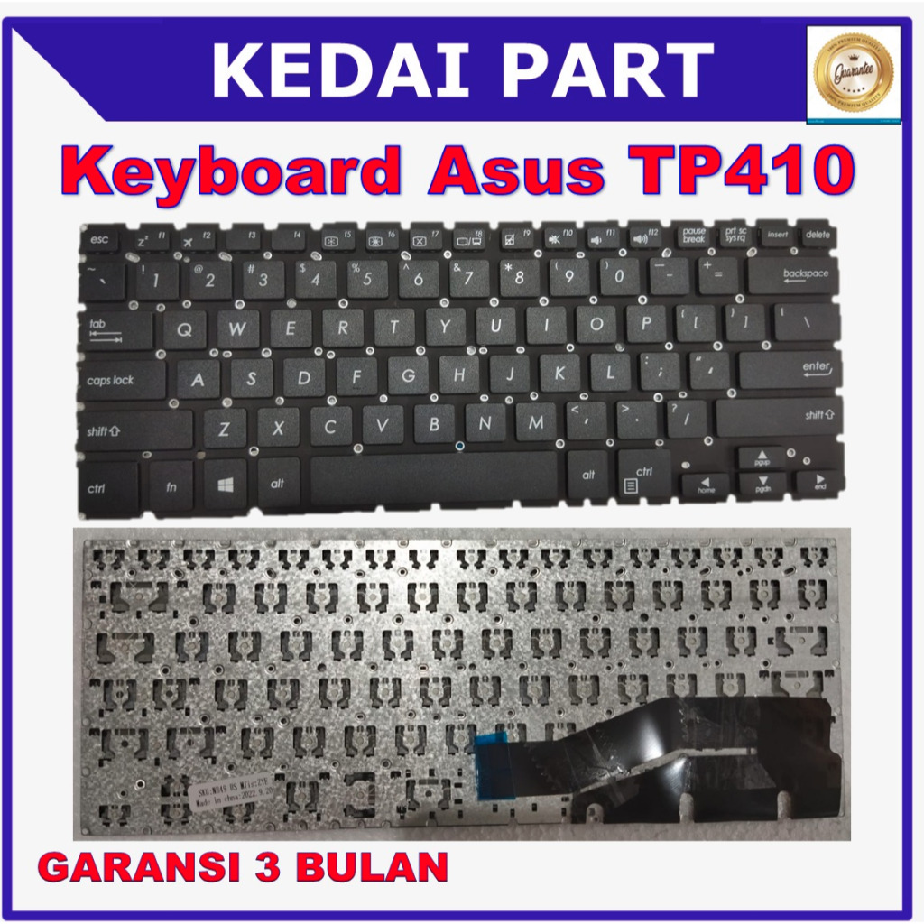 Jual Keyboard Asus Vivobook Flip 14 TP410 TP410na TP410ua TP410uf ...