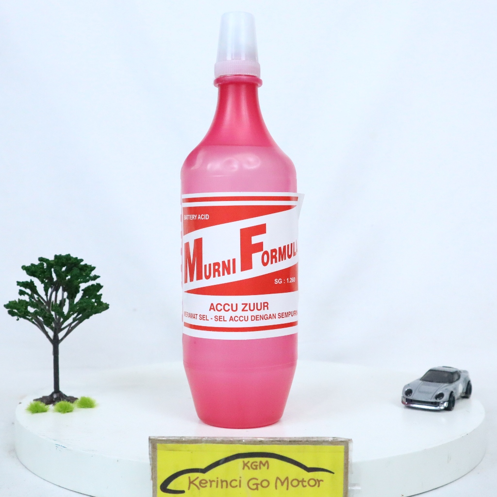 Jual Murni Formula Air Aki Zuur Accu 500ml Electrolyte Battery Acid ...