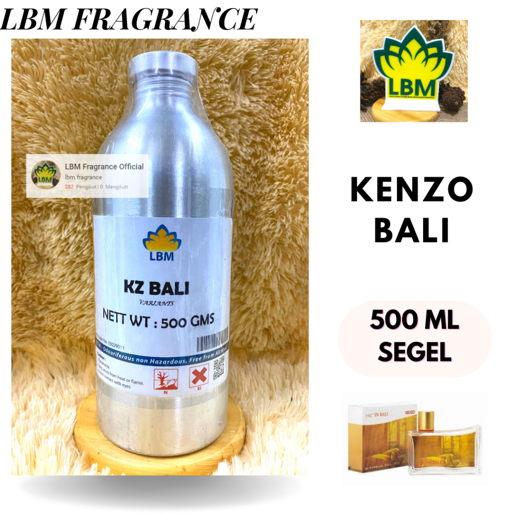 Jual Biang Minyak Wangi KENZO BALI Packing 500 ML SEGEL LBM Fragrance ...