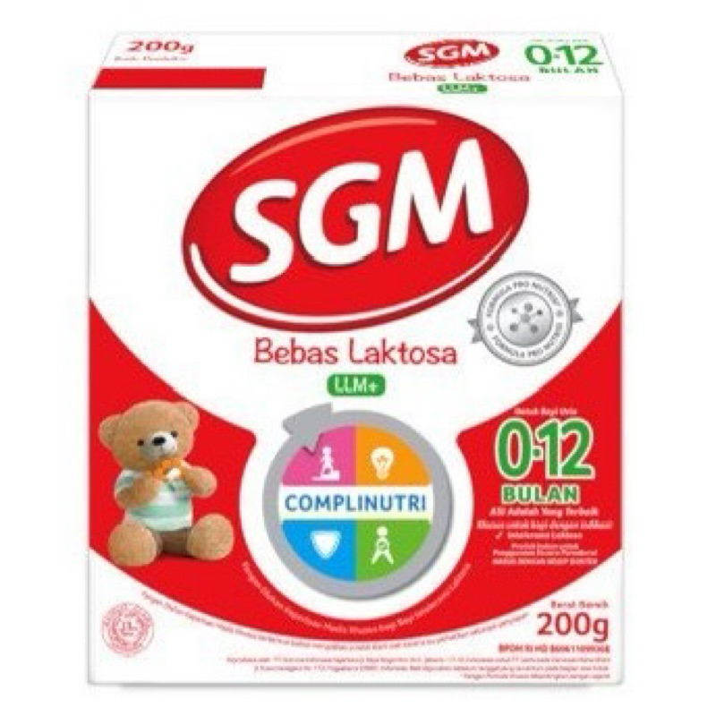 Jual SUSU SGM LLM+ 200 GR - Bebas Laktosa | Shopee Indonesia