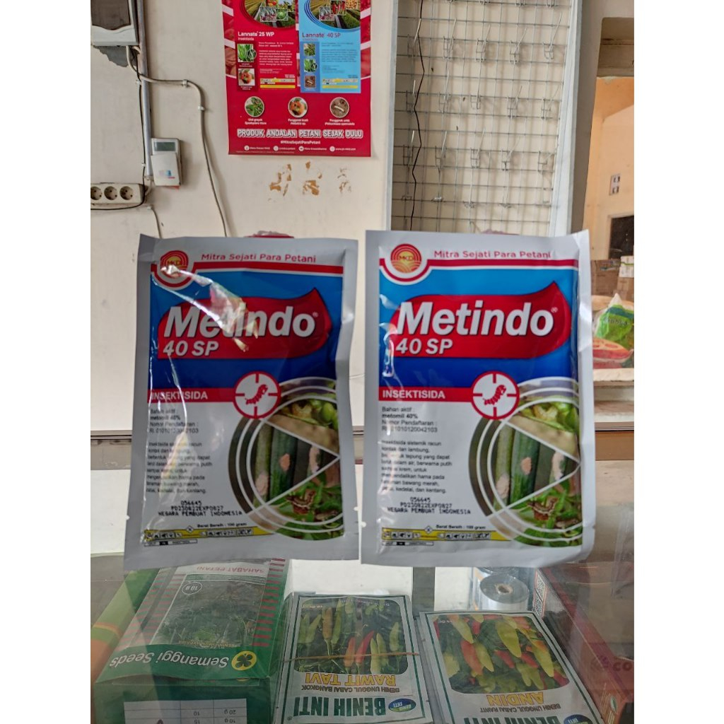 Jual INSEKTISIDA METINDO 40SP kemasan 100gram | Shopee Indonesia