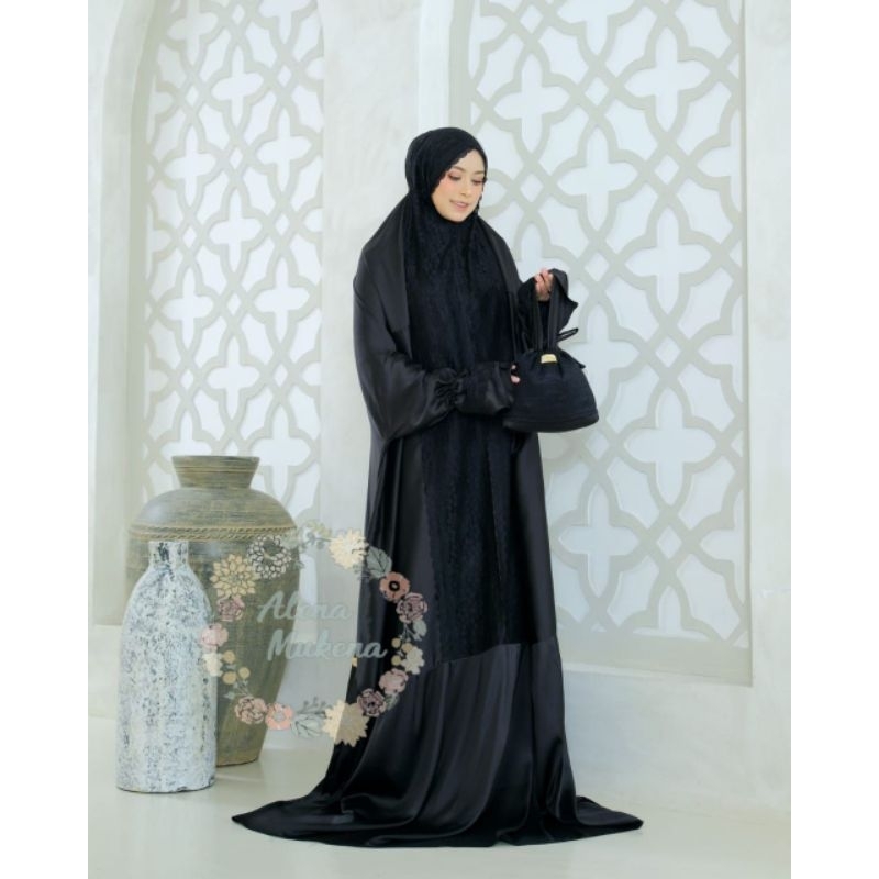 Jual MUKENA (PRAYER) BAHAN SILK PREMIUM PENGGALAN DAN TERUSAN BY ALENA ...