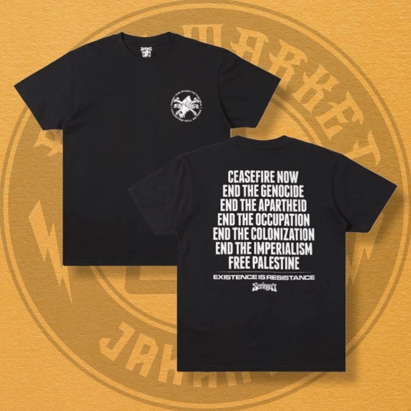 Jual Seringai - Gaza Official Seringai Merchandise | Shopee Indonesia