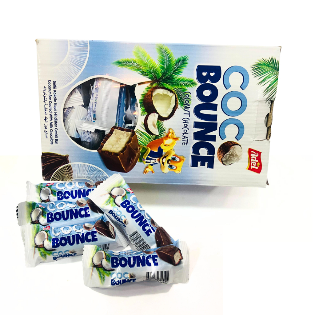 Jual Coco Bounce Coconut Chocolate 1kg | Coklat Adel Bounce | Coklat ...