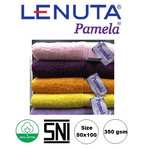 Jual Handuk Pamela Lenuta 50x100 | Shopee Indonesia