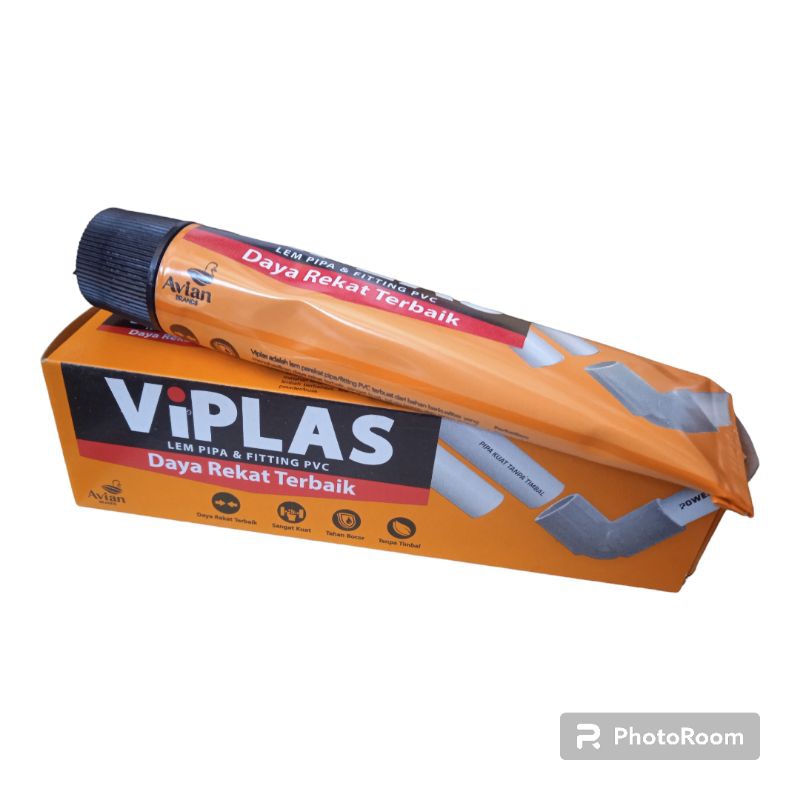 Jual LEM PVC PIPA VIPLAS 40g | Shopee Indonesia