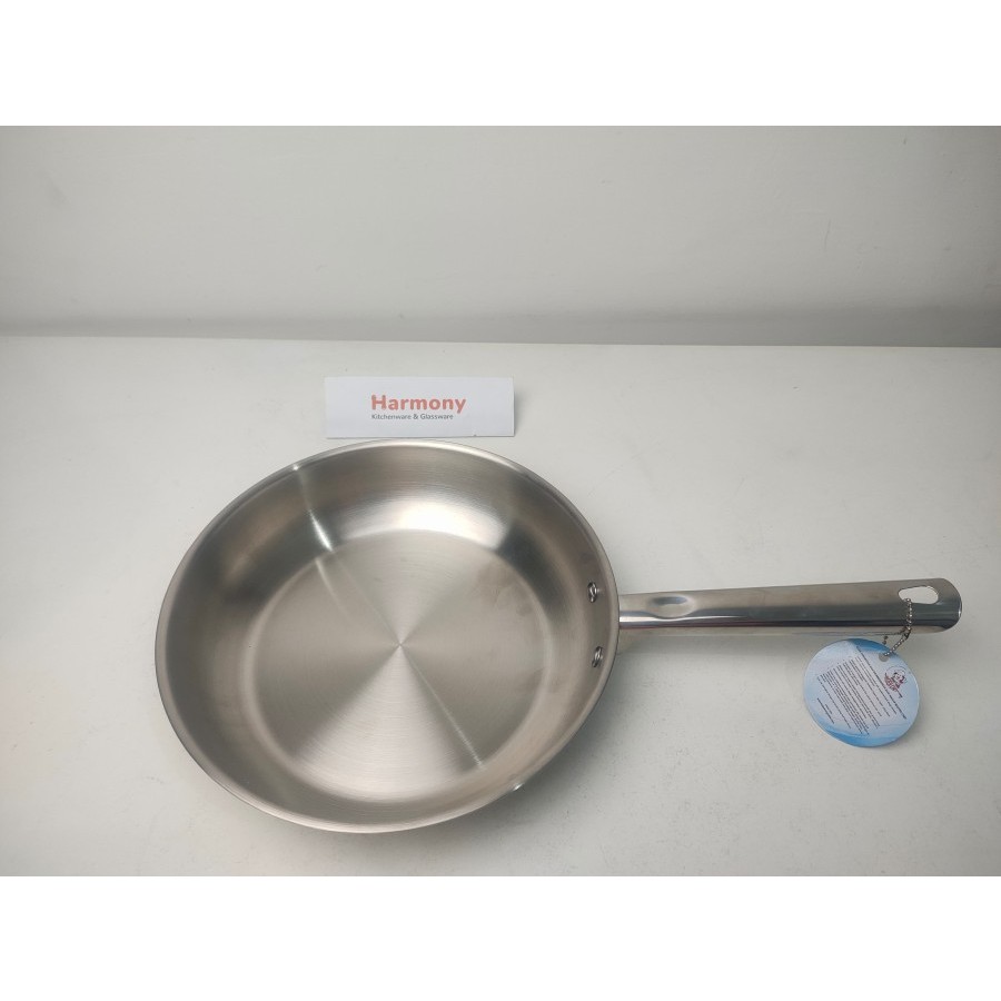 Jual KSI Masterchef Pro Fry Pan 24cm Wajan Penggorengan Stainless Steel | Shopee Indonesia