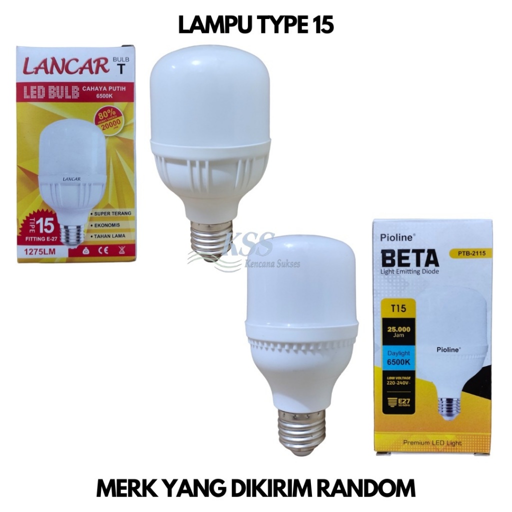 Jual KEN Sukses - Lampu Led Kapsul Bohlam Led Tabung Bolam Bulb Bulp Putih 15 Watt 15W | Shopee ...