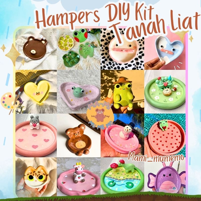 Jual [Ready] Hampers DIY Kit Tanah Liat Prakarya - Souvernir Kado ...