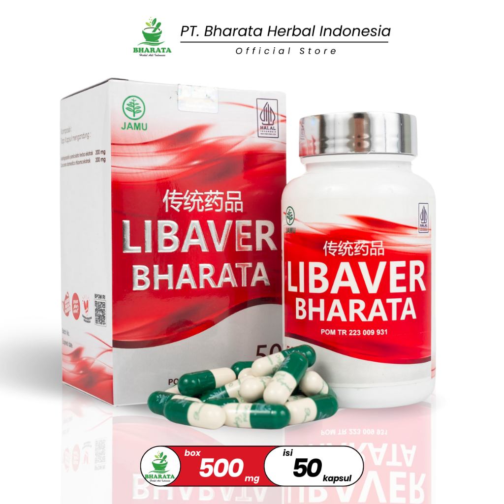 Jual Libaver Bharata Obat Herbal Liver, Obat Hepatitis, Obat Fatty ...