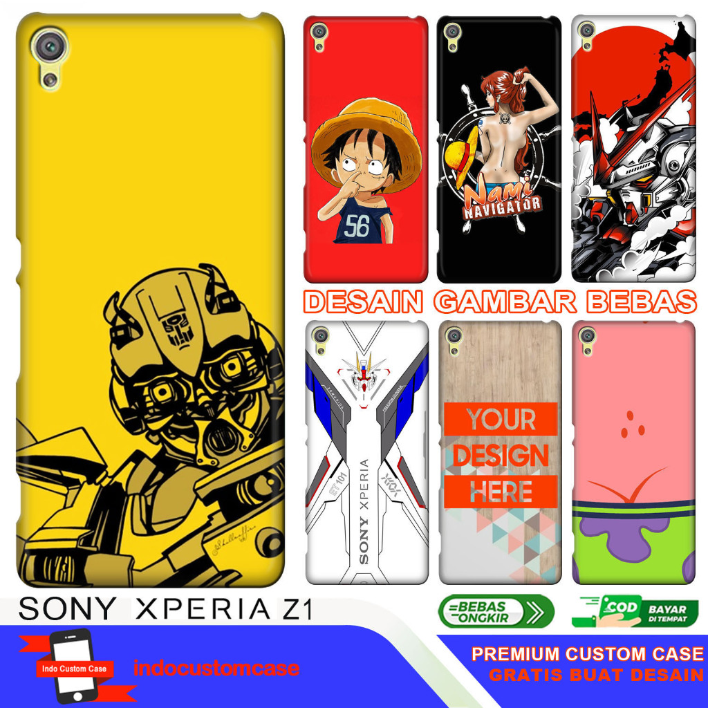 Jual Kesing Casing Cover Hard Case HP Sony Xperia Experia Z1 Case Motif Custom Gambar / Foto ...