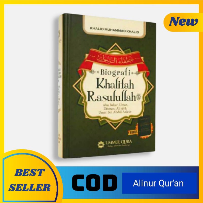 Jual Buku Biografi Khalifah Rasulullah Abu Bakar Umar Utsman Ali Dan Umar Bin Abdul Aziz HC ...