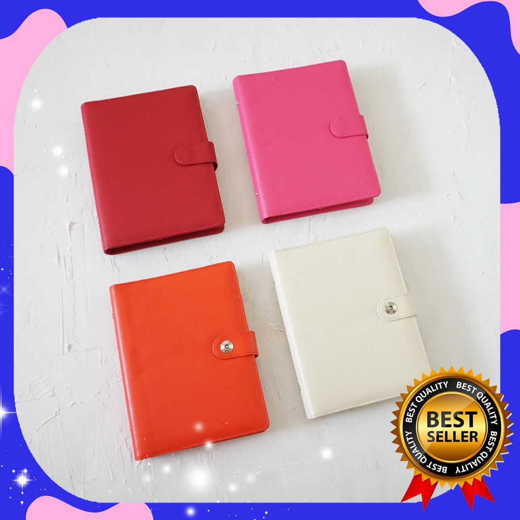 Jual BINDER KULIT A5 / BINDER KULIT 20 RING / BINDER POLOS 20 RING ...