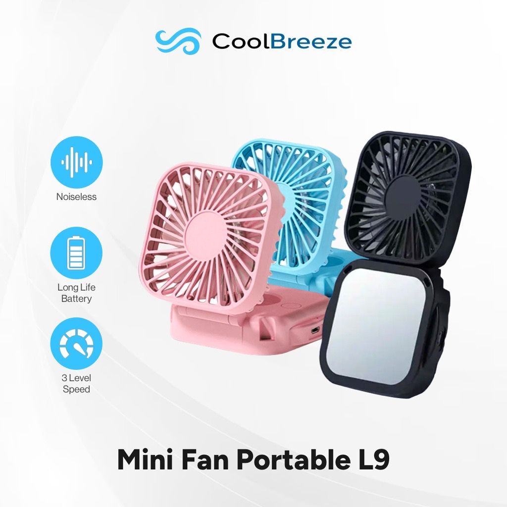 Jual Kipas Angin Mini Model Gantung Leher 3-Speed Angin Kencang Kipas ...