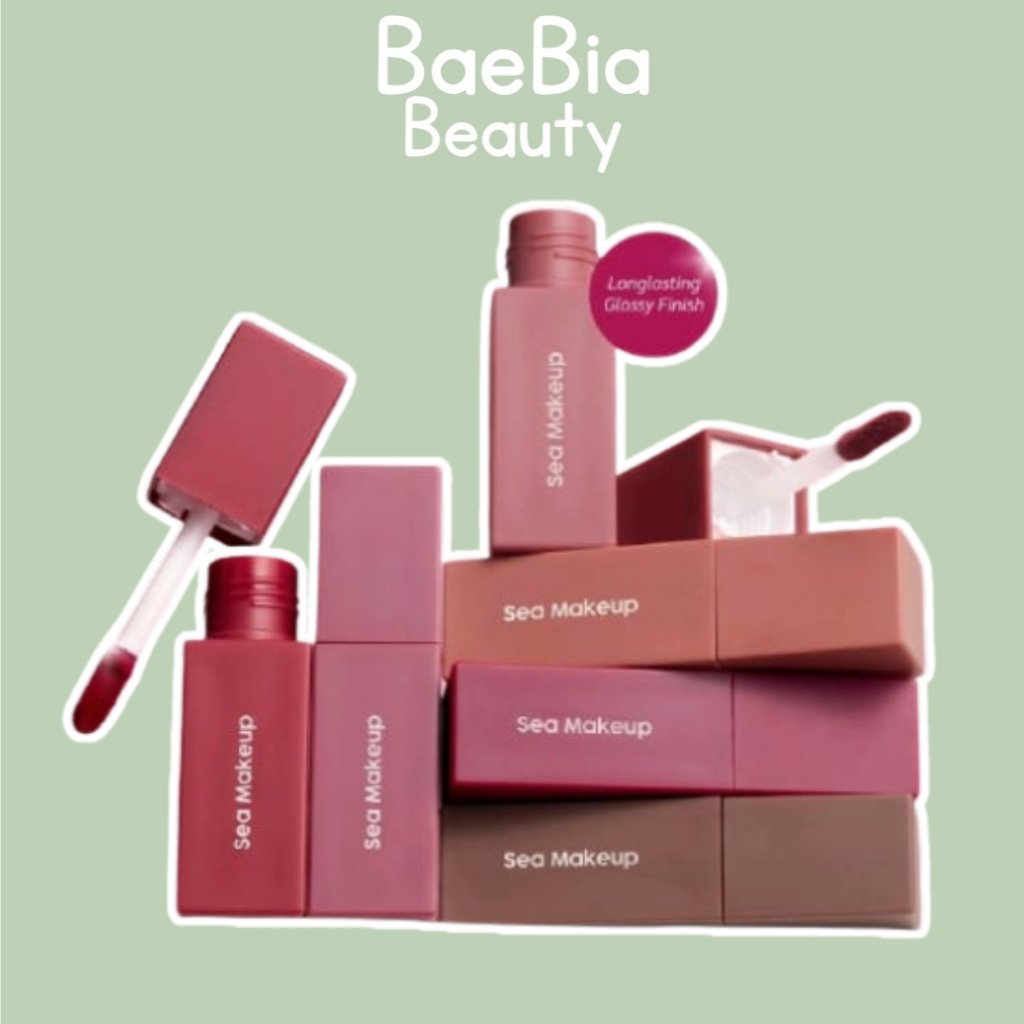 Jual Sea Makeup Lacquer Shake Lip Ink Longlasting lip ink | Shopee ...