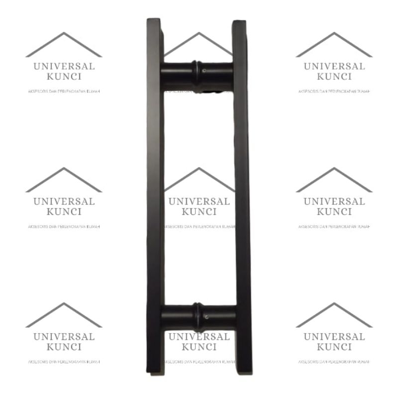 Jual PULL HANDLE KOTAK HITAM 80CM TARIKAN HANDLE PINTU MINIMALIS SS ...