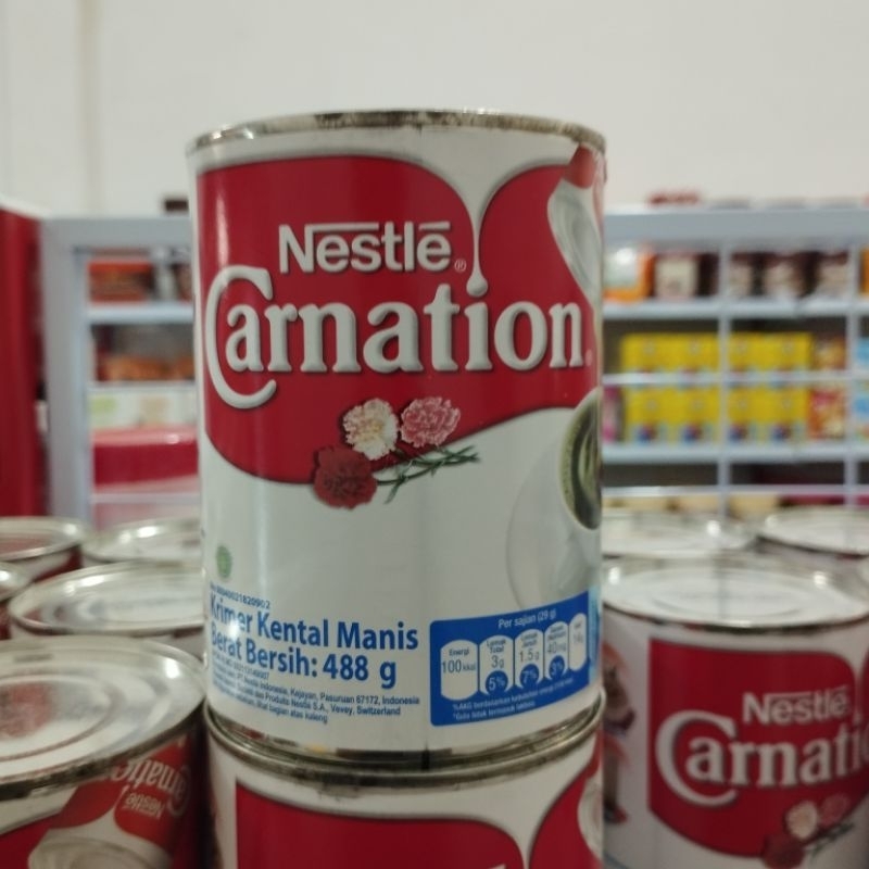 Jual Susu Carnation Nestle 488g Krimer Kental Manis | Shopee Indonesia