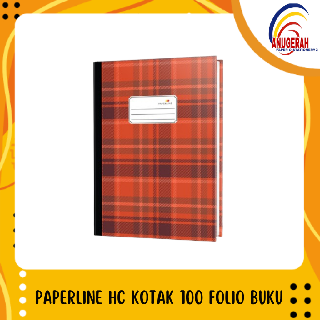 Jual PAPERLINE HC KOTAK 100 FOLIO BUKU (PCS) | Shopee Indonesia
