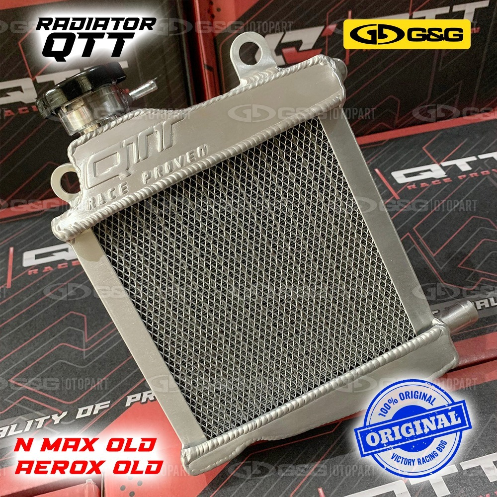 Jual Big Radiator QTT Racing Flat 2 Ply NEW Yamaha NMAX Aerox 155 ...