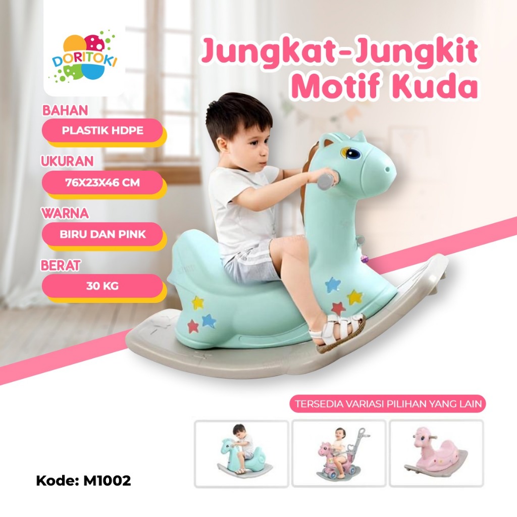 Jual Doritoki X Molion SNI PlayGround Mainan Anak Kuda Kudaan Rocking ...