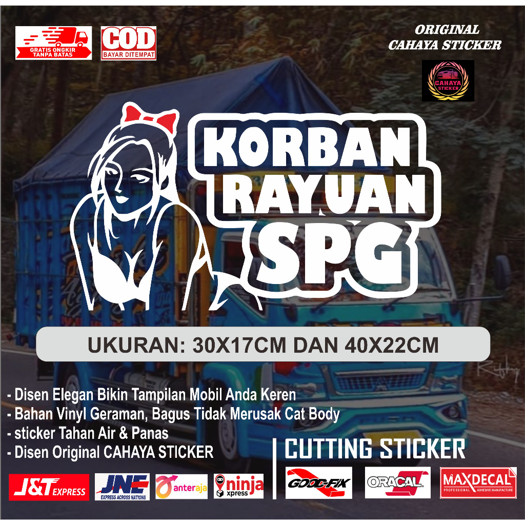 Jual sticker mobil dan truk sticker kaca mobil sticker kaca truk ...