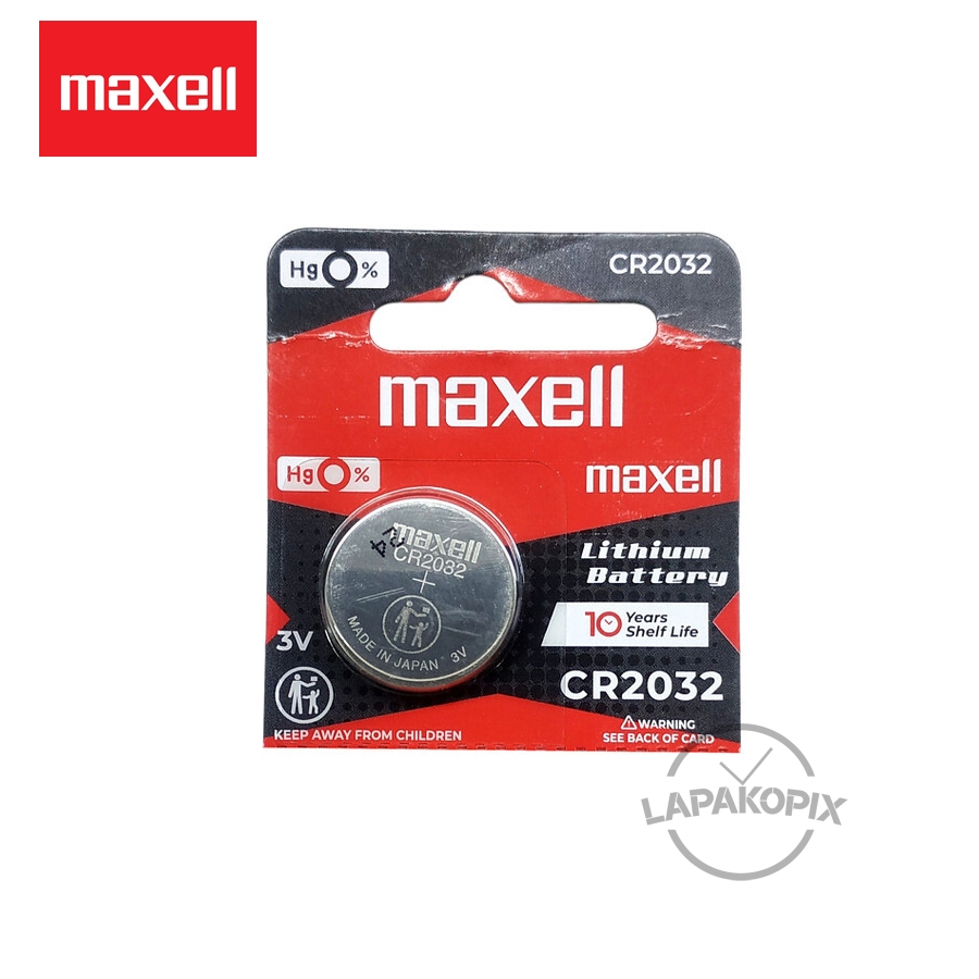 Jual Baterai Maxell CR2032 Original Batu Battery 2032 Lithium 3V ...