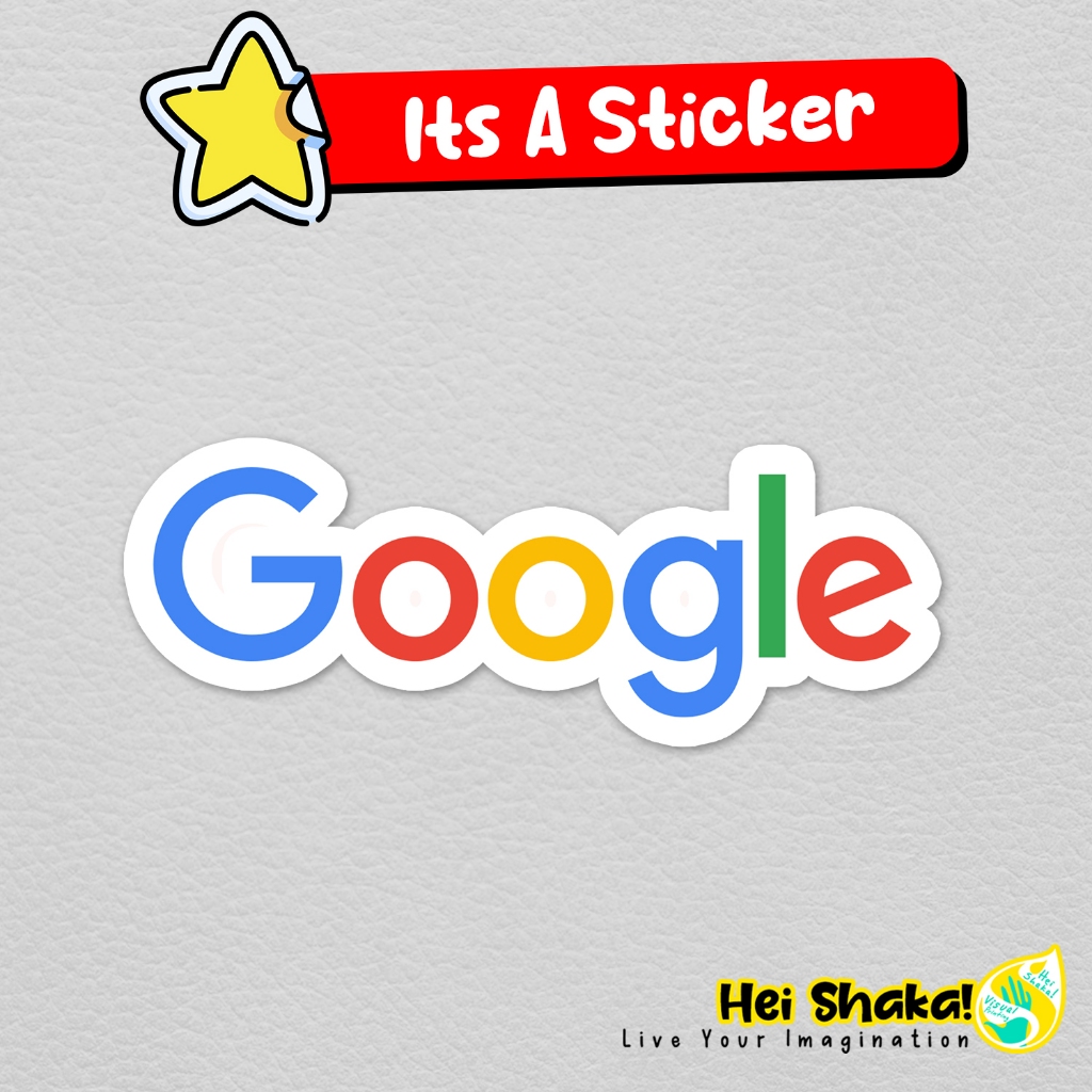 Jual Stiker Google Logo Sticker Programmer Developer Coding Vinyl Anti ...