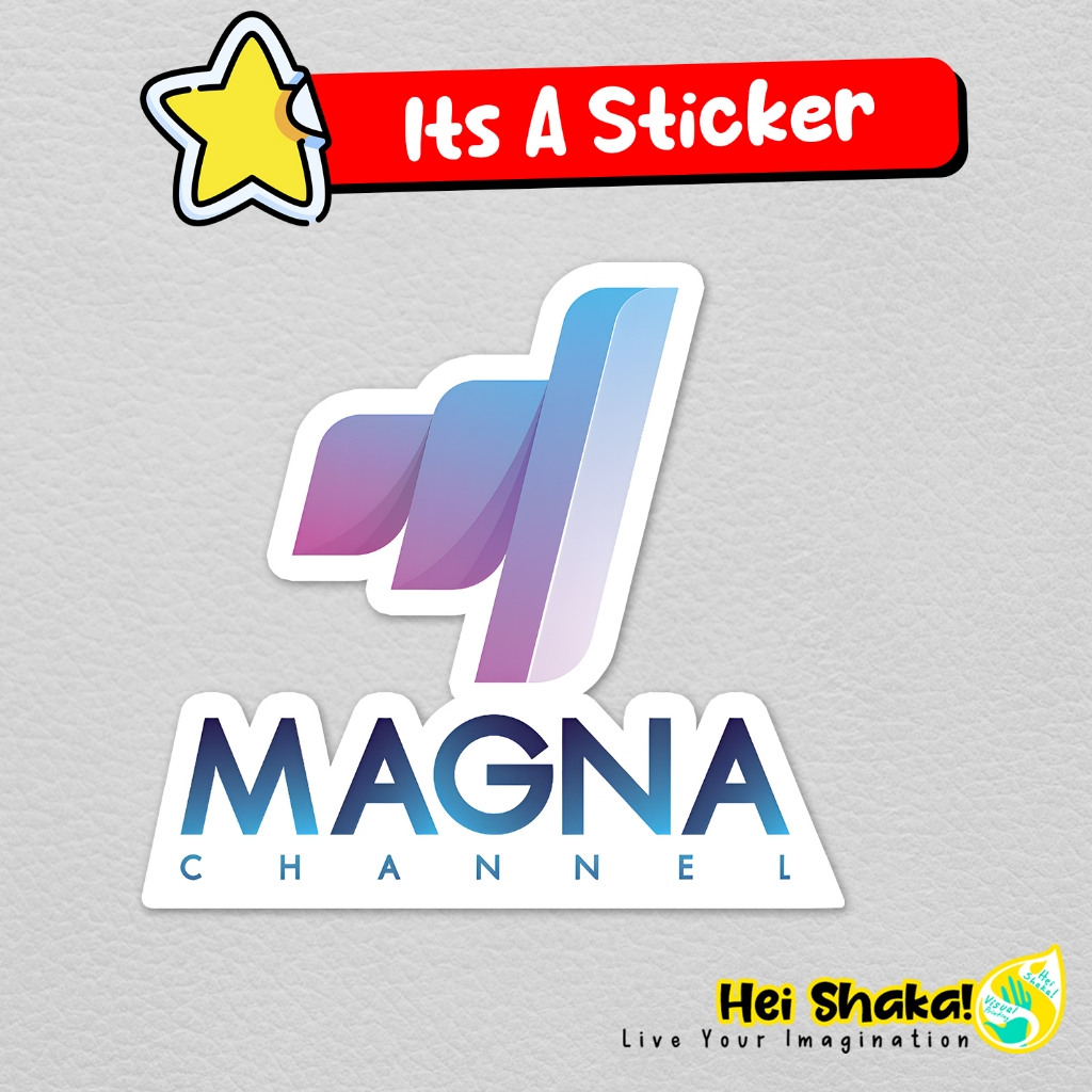 Jual Stiker Magna Channel Sticker Stasiun TV Televisi Indonesia FTA ...