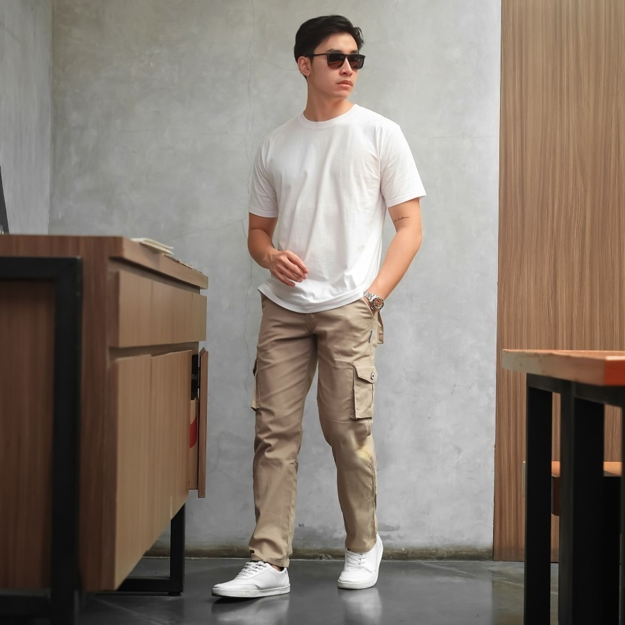 Jual [BISA COD] ORIGINAL Celana Cargo Panjang Pria Dewasa kimpol Size ...