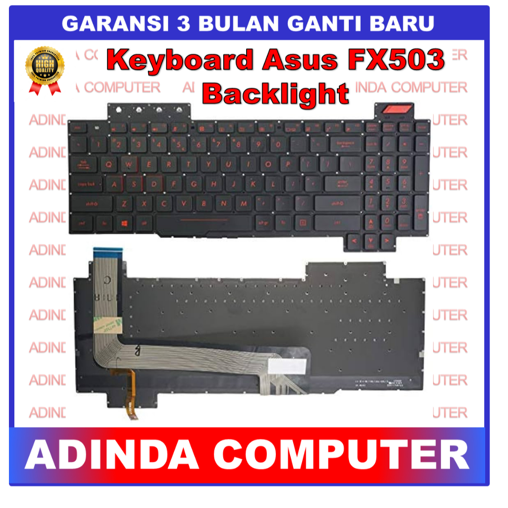 Jual Keyboard Asus TUF FX503 FX63 FX63VM FX63VD Backlight | Shopee ...