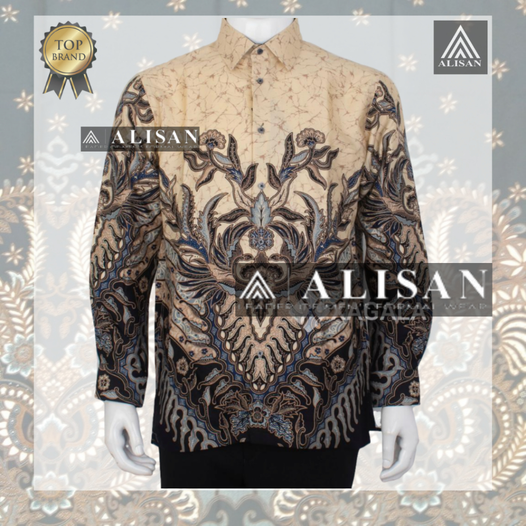 Jual Kemeja Alisan Batik Lengan Panjang Slimfit/Regular Original Harga ... Jual Kemeja Alisan Batik Lengan Panjang Slimfit/Regular Original Harga ...
