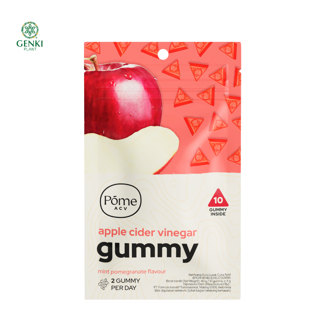 Jual Pome ACV Gummy / Apple Cider Vinegar Gummy / Permen Cuka Apel - 10 ...