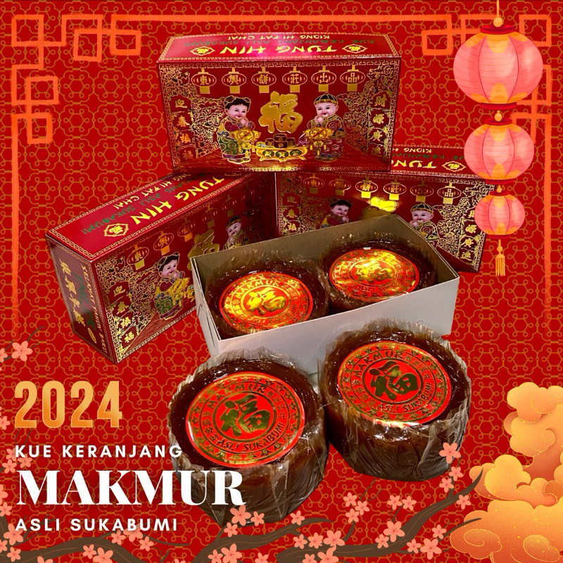 Jual Kue Keranjang Makmur Asli Sukabumi 500g (1pcs) | Tiam Phan Nian ...