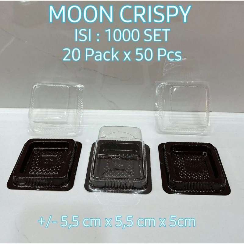 Jual (ISI 50PCS) Mika moon cake/ mika moon crispy/ mika kue bulan ...