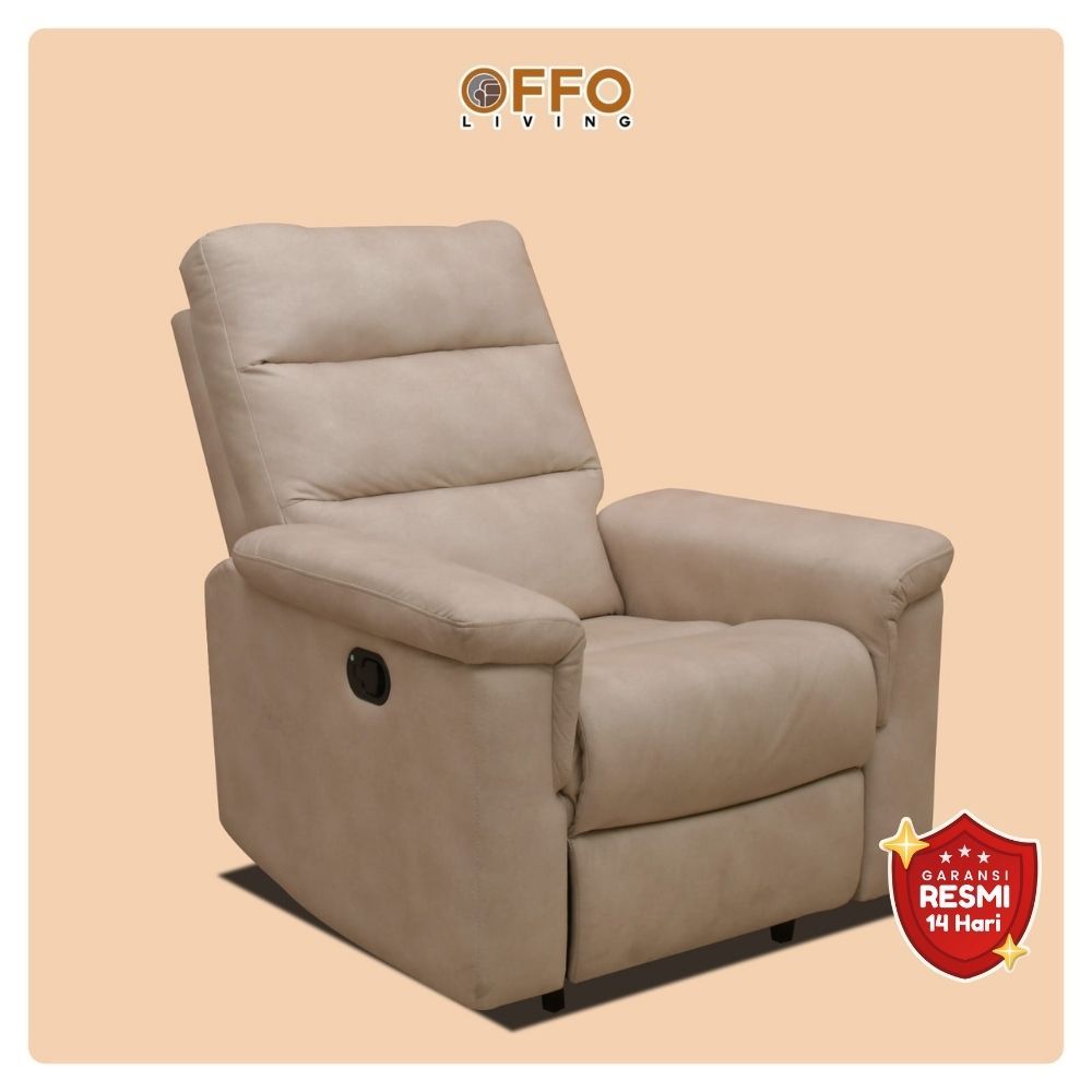 Jual Offo Living - Sofa Recliner 1 Seater Leg Rest - Oslo Recliner ...