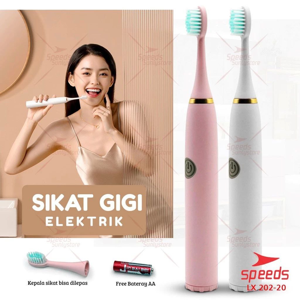Jual [DEWASA] SIKAT GIGI ELEKTRIK/SIKAT GIGI MINI ELECTRIC TOOTHBRUSH ...
