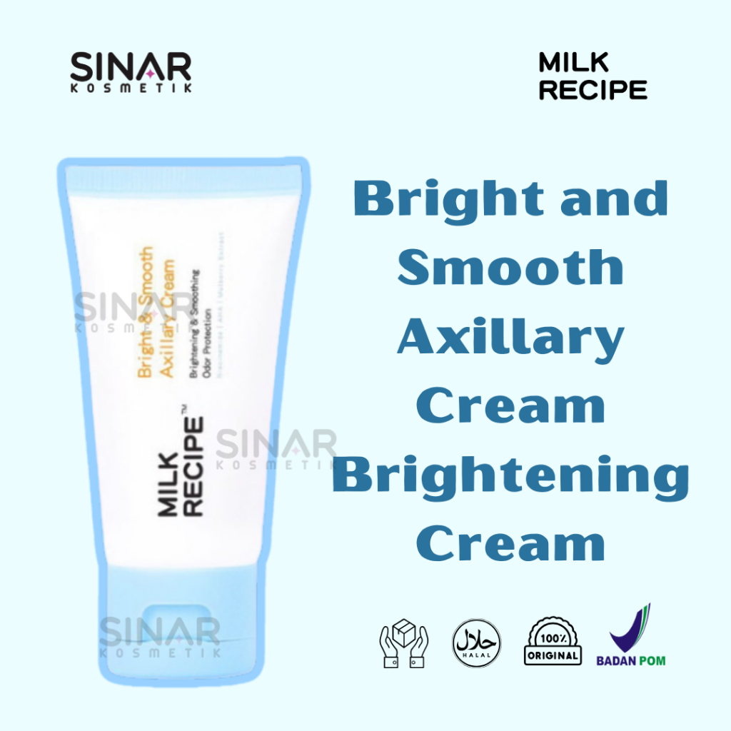 Jual Milk Recipe Bright & Smooth Axillary Cream Brightening Cream ...
