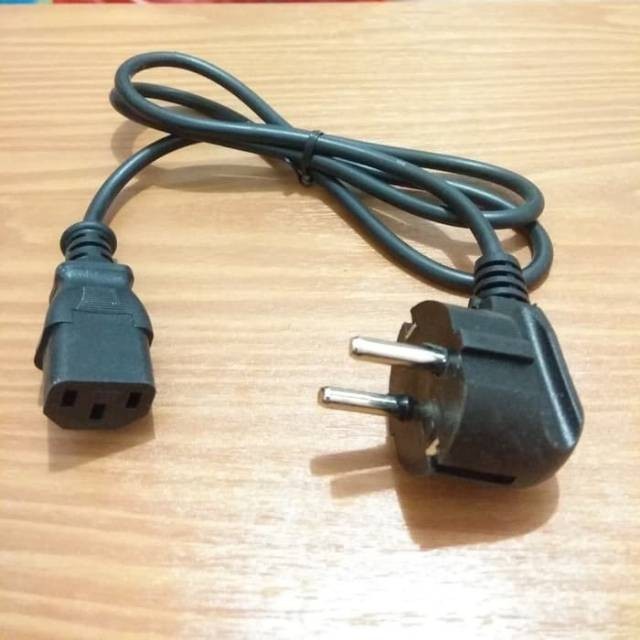 Jual kabel power PC power monitor power listrik 1.2m | Shopee Indonesia