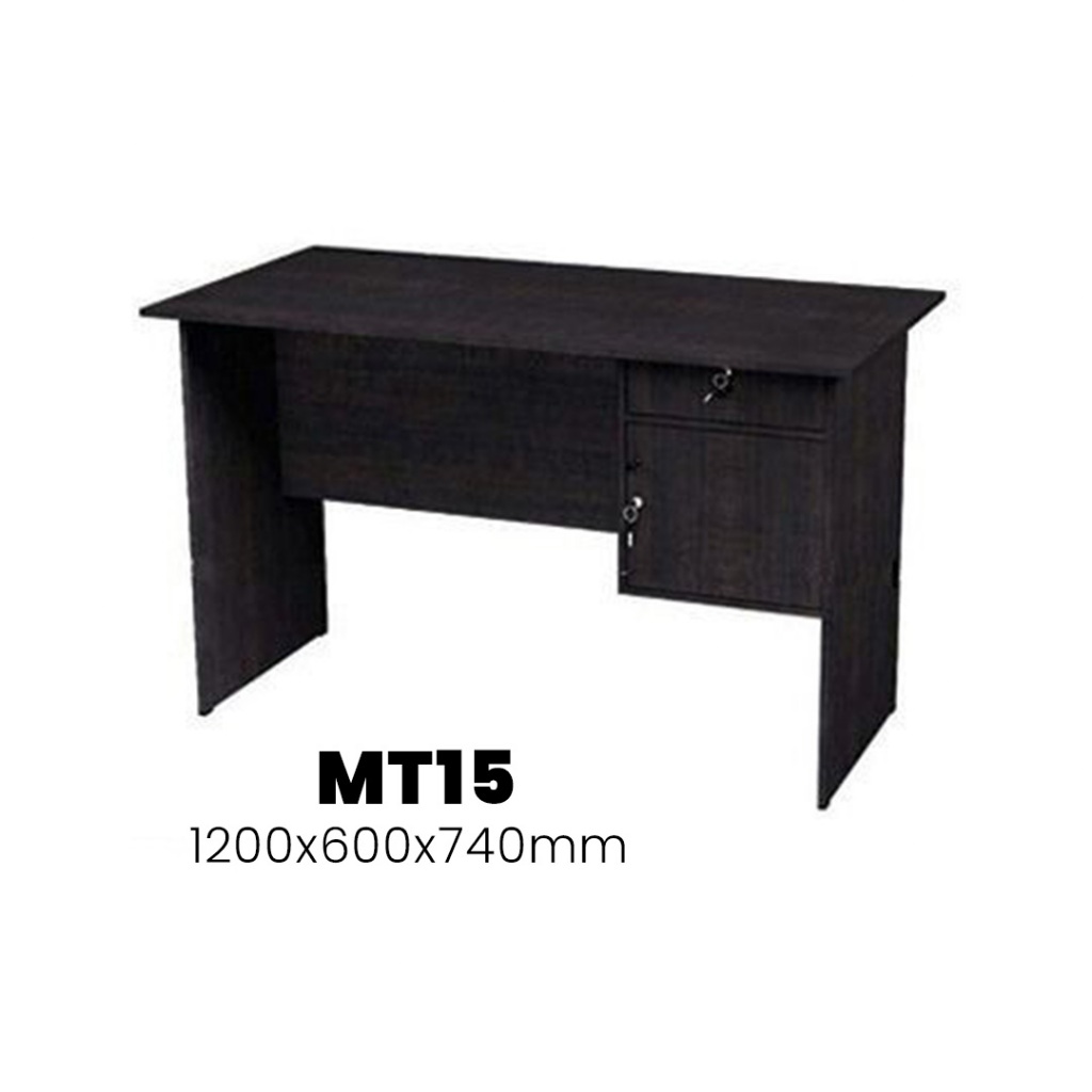 Jual Meja Kantor Kayu - Meja Kerja Partikel - Meja Belajar - Meja Tulis ...