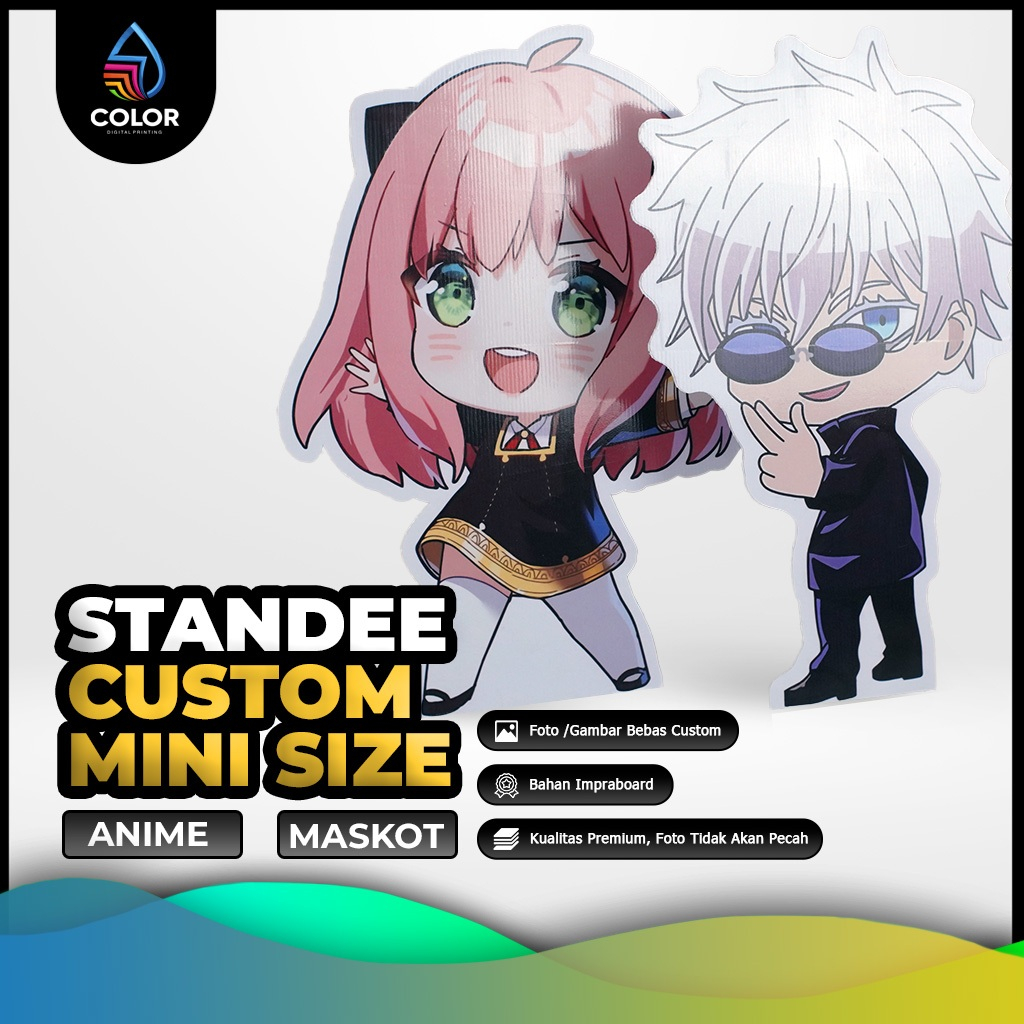 Jual Standee Real Size / Stande Custom Ekonomis / Standee Figur Tinggi ...