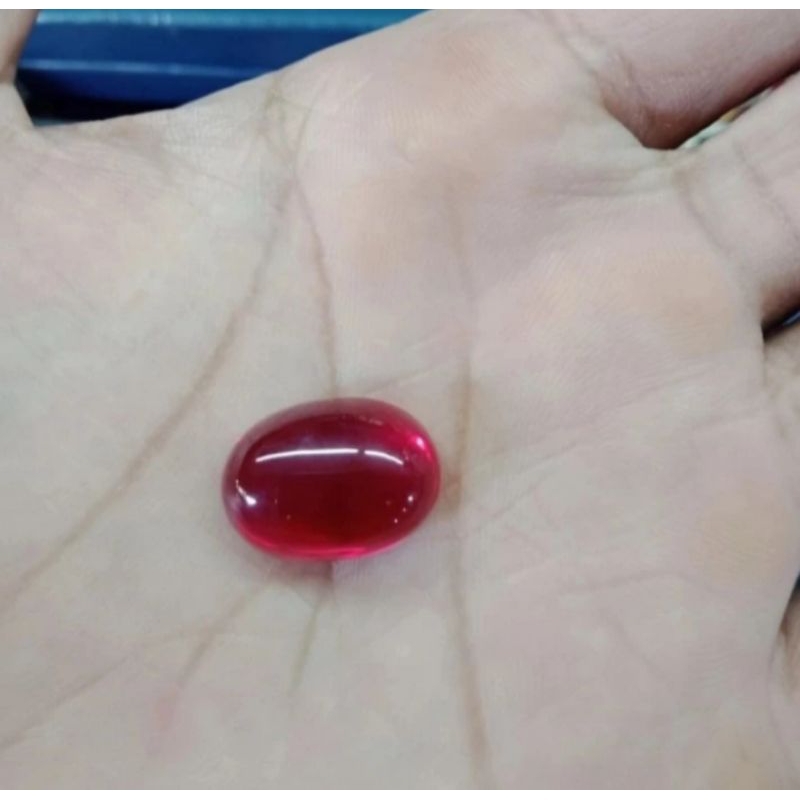 Jual Batu Permata Asli Merah Delima Siem | Shopee Indonesia